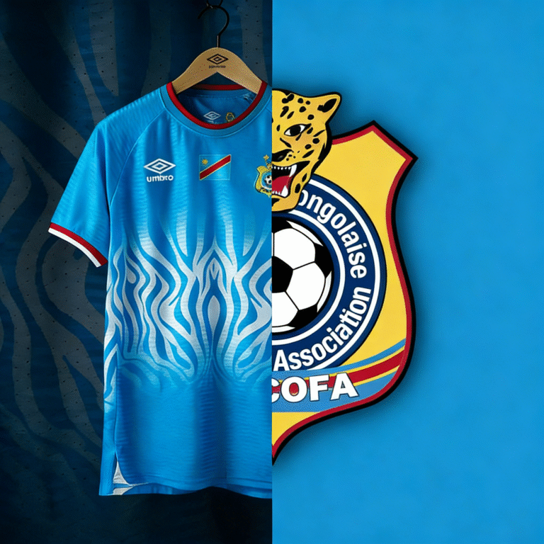 Umbro Unveils Congo DR 2026 National Team Kits